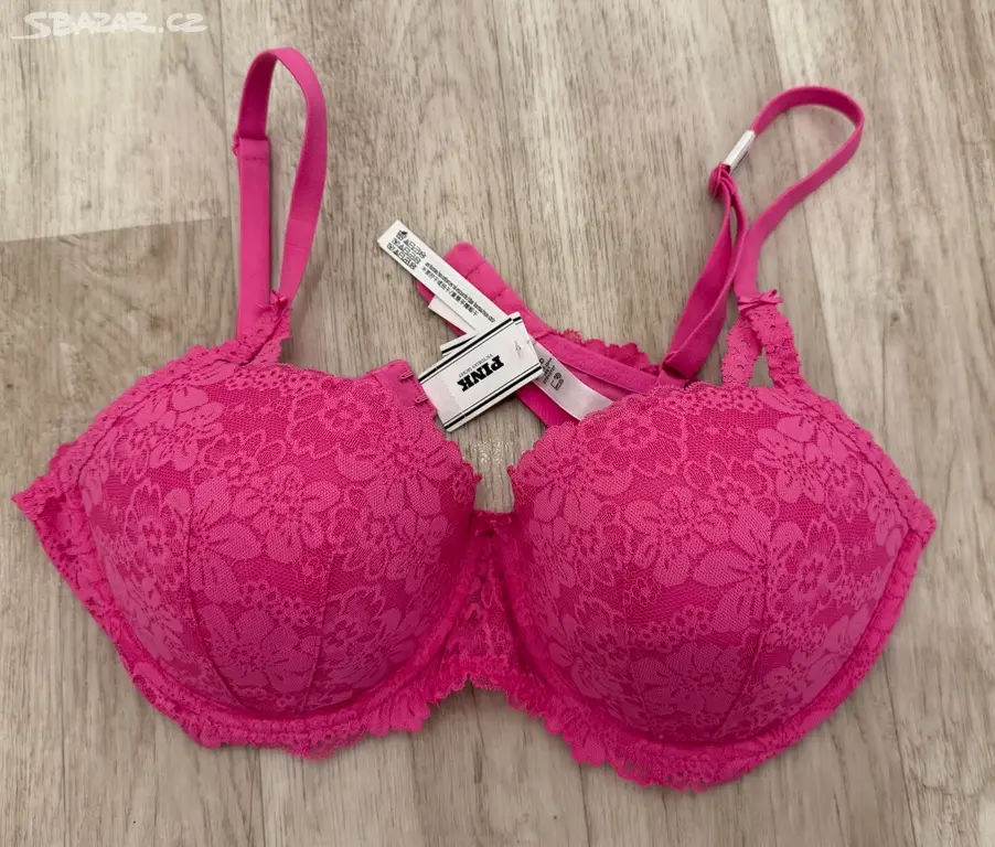 Victoria Secret ruzova podprsenka 36D - Benešov - Bazar - Sbazar.cz