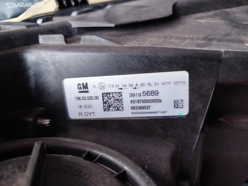 39195689 - PP světlomet Opel Astra K Led - Nové Město nad Metují ...