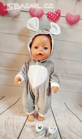 Panenka baby Born overálek - Soběslav, Soběslav II - Bazar - Sbazar.cz