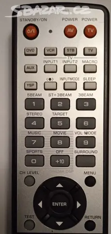 YAMAHA - dálkový ovladač - Kutná Hora, Sedlec - Bazar - Sbazar.cz