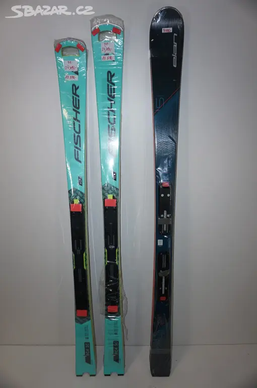 NOVÉ carvingové lyže Fischer + Elan - Železný Brod - Bazar - Sbazar.cz