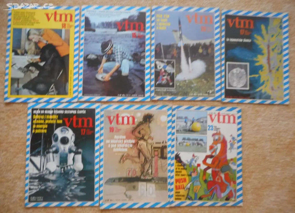 VTM - 1978 a 1979 - celek 7 ks za 20 Kč - TOP - Praha 8 - Bazar - Sbazar.cz