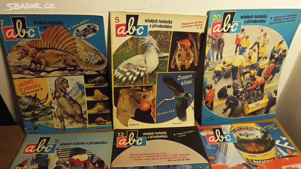 Retro časopisy ABC. - Lom - Bazar - Sbazar.cz