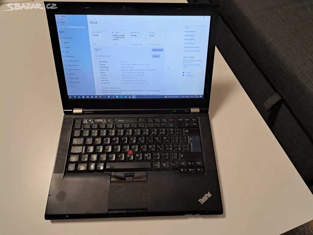 Notebook Lenovo Thinkpad T420 - Brno - Bazar - Sbazar.cz