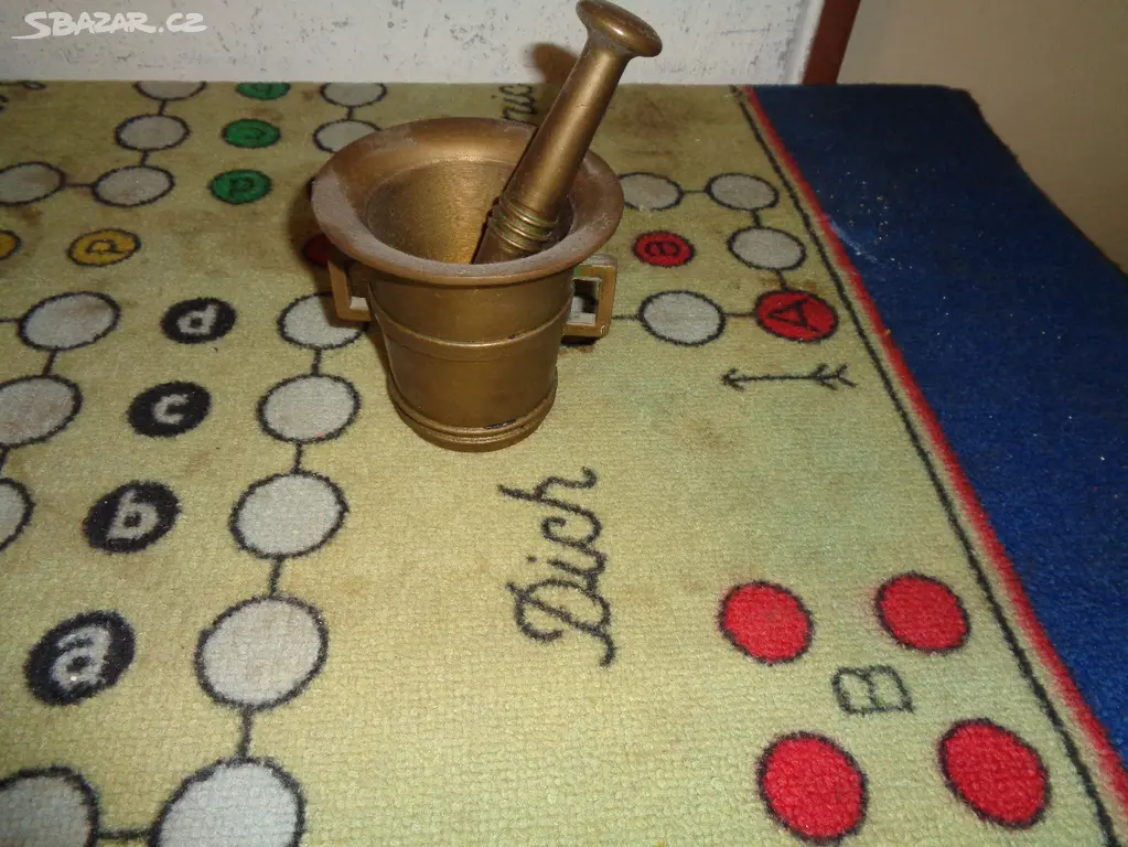 Mosazný hmoždíř - Pardubice - Bazar - Sbazar.cz