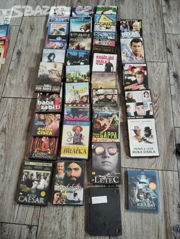 Dvd filmy - Kolešovice, Zderaz - Bazar - Sbazar.cz