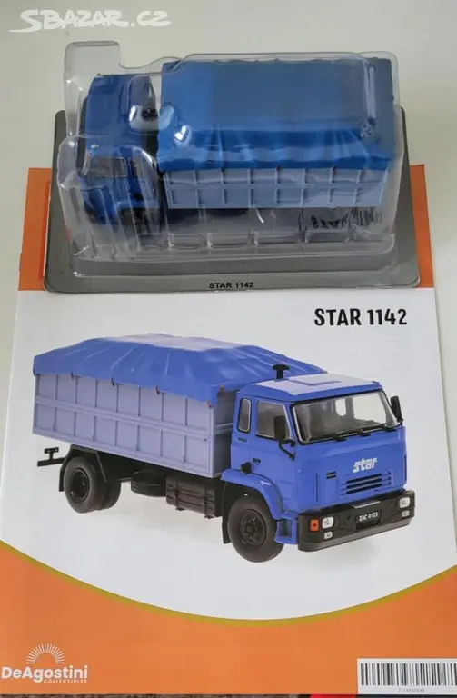 STAR 1142 kovový model auta 1:43 DeAgostini - Stříbro - Bazar - Sbazar.cz