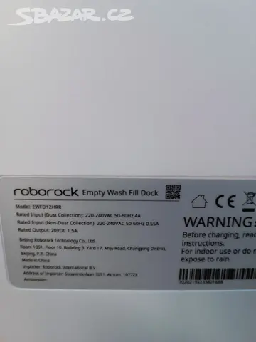 Dokovací stanice Roborock QRevo - Plzeň - Bazar - Sbazar.cz