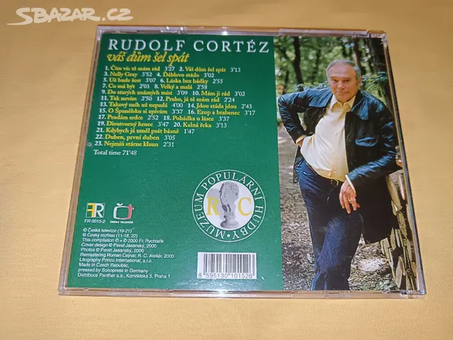 CD Rudolf Cortéz - Váš dům šel spát - Letovice - Bazar - Sbazar.cz