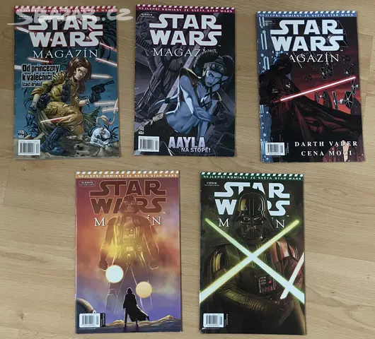 11 dílů Starwars magazínu - Brno-Žebětín - Bazar - Sbazar.cz