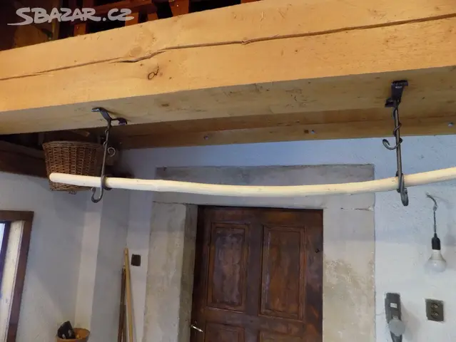 Kovaný držák ,hambálky ,chalupa.kamna - Kamenický Šenov - Bazar - Sbazar.cz