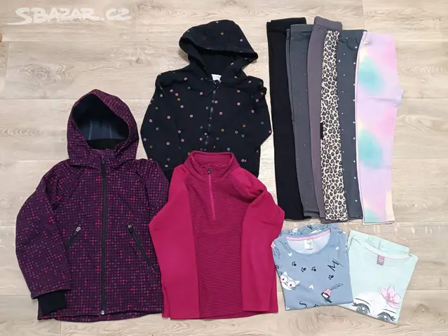 Balíček oblečení dívčí vel. 116 - jarní - České Budějovice - Bazar ...