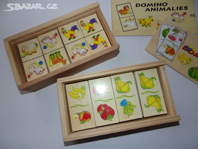 Domino dřevěné - Nové Veselí - Bazar - Sbazar.cz