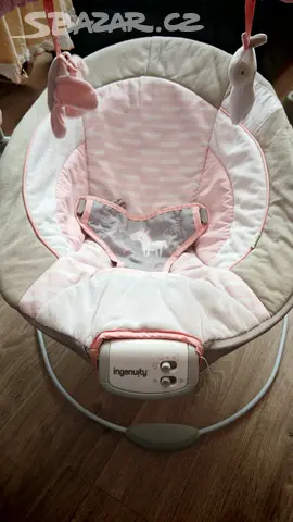 Dětské vibrující lehátko s melodií Ingenuity - Kroměříž - Bazar - Sbazar.cz
