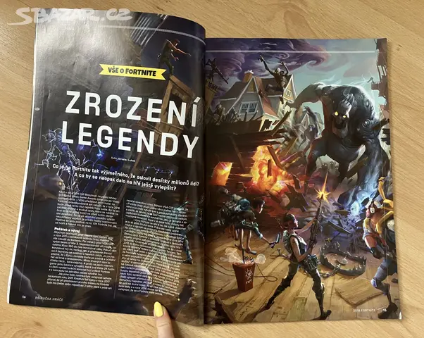 Příručka hráče Fortnite 2018, 1. číslo - Brno-Žebětín - Bazar - Sbazar.cz