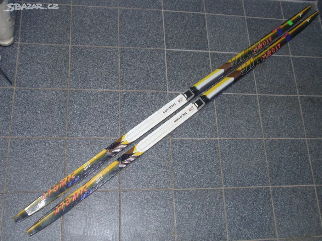 PĚKNÉ SNS SKATE BĚŽKY 166 CM ATOMIC MICRO - Ústí nad Labem - Bazar ...
