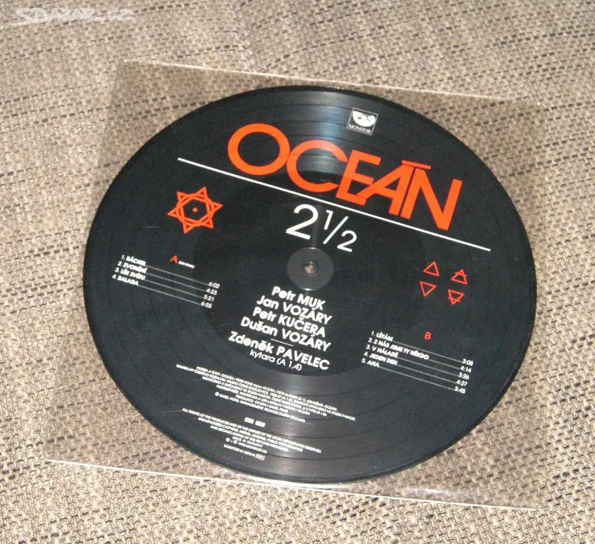 LP vinyl Oceán - 2 1/2, rok 1992 - Hradištko - Bazar - Sbazar.cz