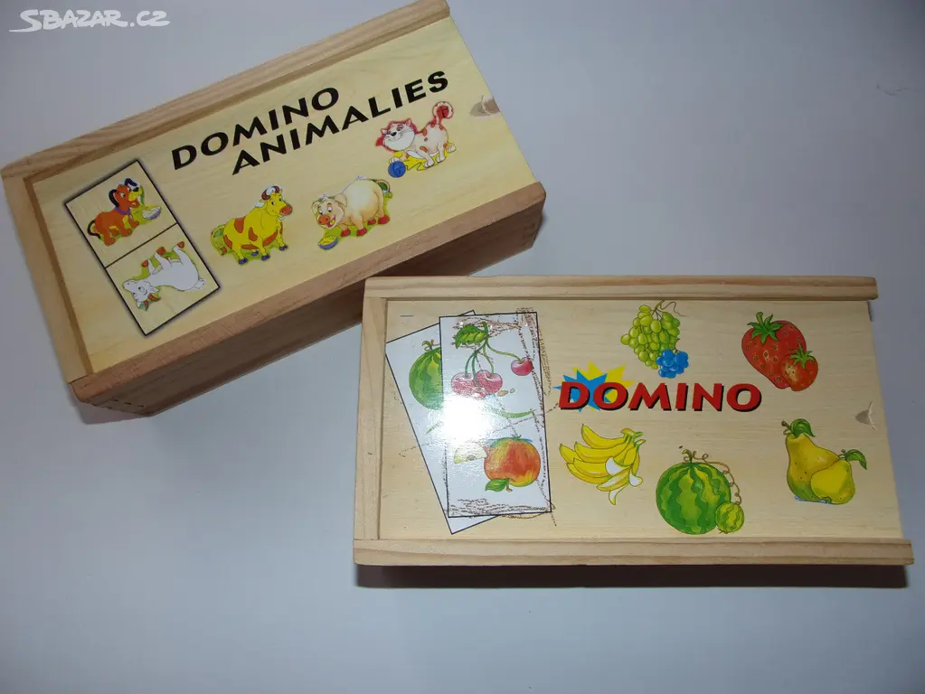 Domino dřevěné - Nové Veselí - Bazar - Sbazar.cz