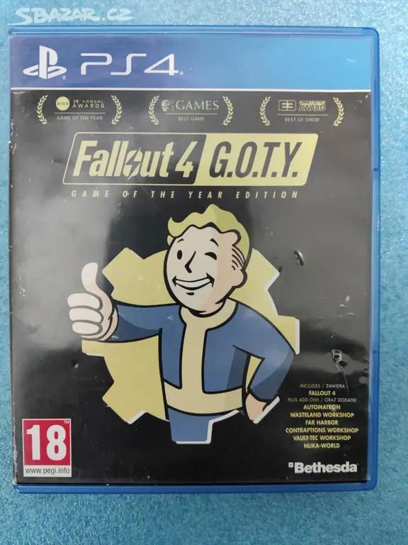 HRA NA PS4 - FALLOUT 4 GOTY - Ústí nad Labem - Bazar - Sbazar.cz