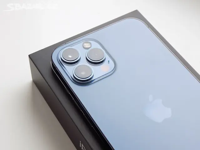 Apple iPhone 12 Pro Max 128GB Pacific Blue - 100% - Ostrava-město ...