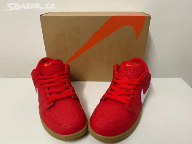 Nike Dunk Low SB University Red Gum - Praha 4 - Bazar - Sbazar.cz