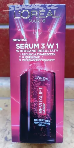 Sérum proti vráskám L'oreal se 3 peptidy - nové - Pelhřimov - Bazar ...