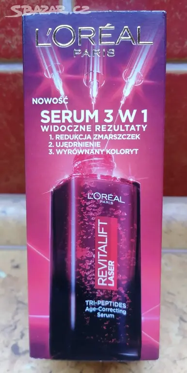 Sérum proti vráskám L'oreal se 3 peptidy - nové - Pelhřimov - Bazar ...