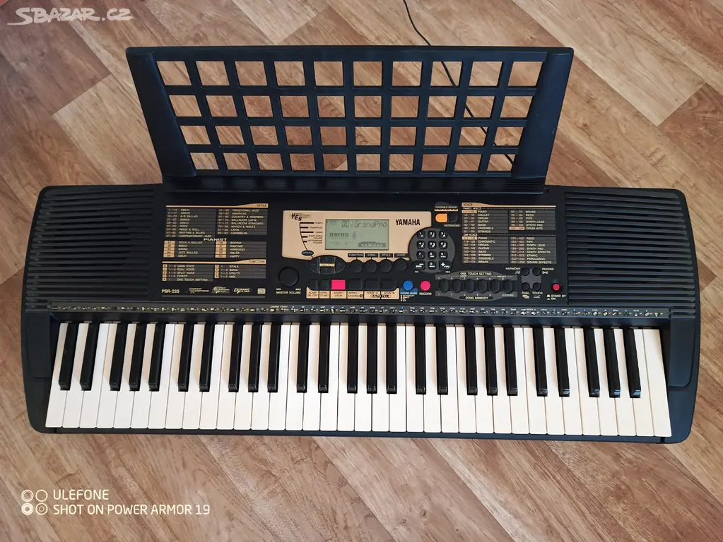 klávesy YAMAHA PSR-225 - Praha, Řepy - Bazar - Sbazar.cz
