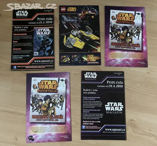 11 dílů Starwars magazínu - Brno-Žebětín - Bazar - Sbazar.cz