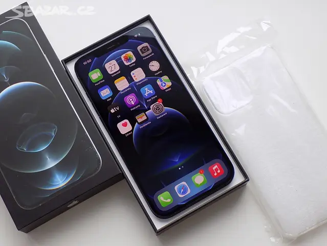 Apple iPhone 12 Pro Max 128GB Pacific Blue - 100% - Ostrava-město ...