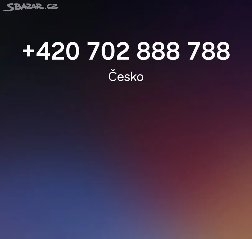 Zlaté číslo - Praha - Bazar - Sbazar.cz