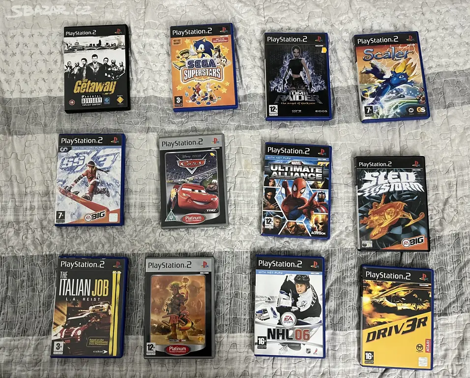 PS2 Hry - v dobrém stavu - Praha - Bazar - Sbazar.cz