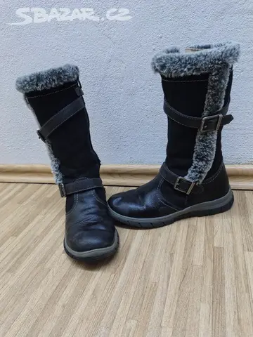 Zimní boty/kozačky vel. 32 - Skřinářov - Bazar - Sbazar.cz