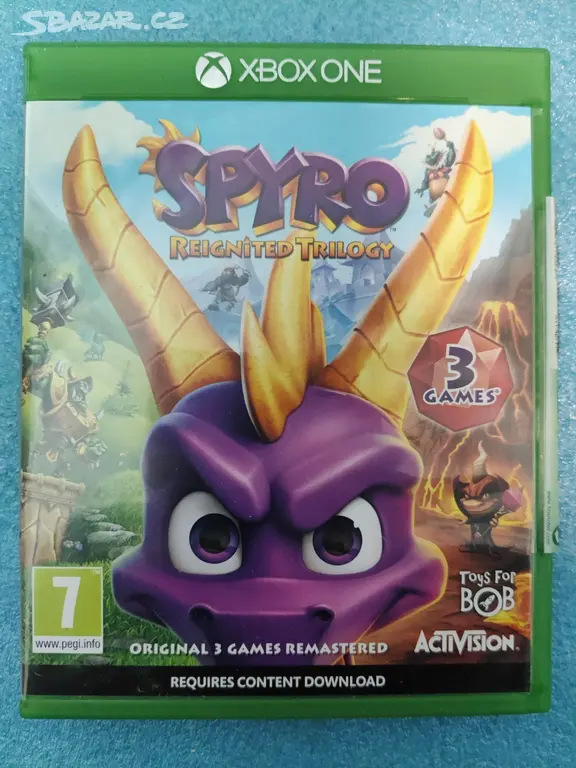 XBOX ONE - SPYRO REIGNITED TRILOGY - Ústí nad Labem, Ústí nad Labem ...
