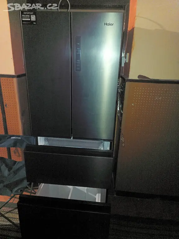 Nová lednice Haier,Šuplikovym mrazák 185cm - Šternberk - Bazar - Sbazar.cz