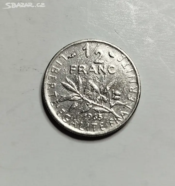 1/2 franku 1965 - Litomyšl - Bazar - Sbazar.cz