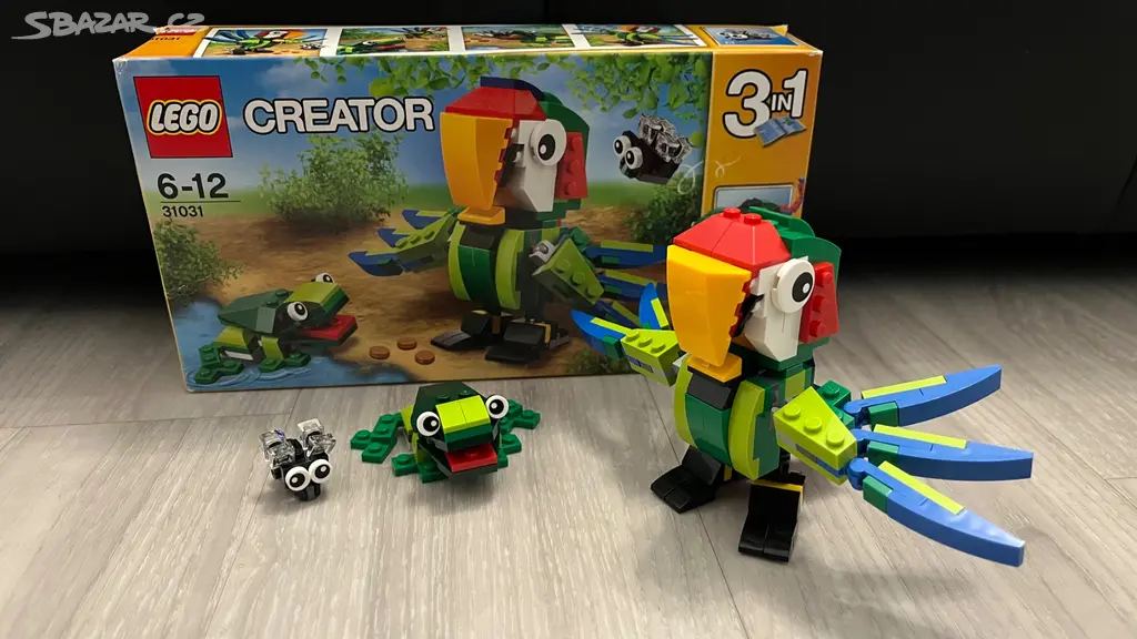 Lego Creator 31031 Zvířata z deštného pralesa - Jihlava - Bazar - Sbazar.cz