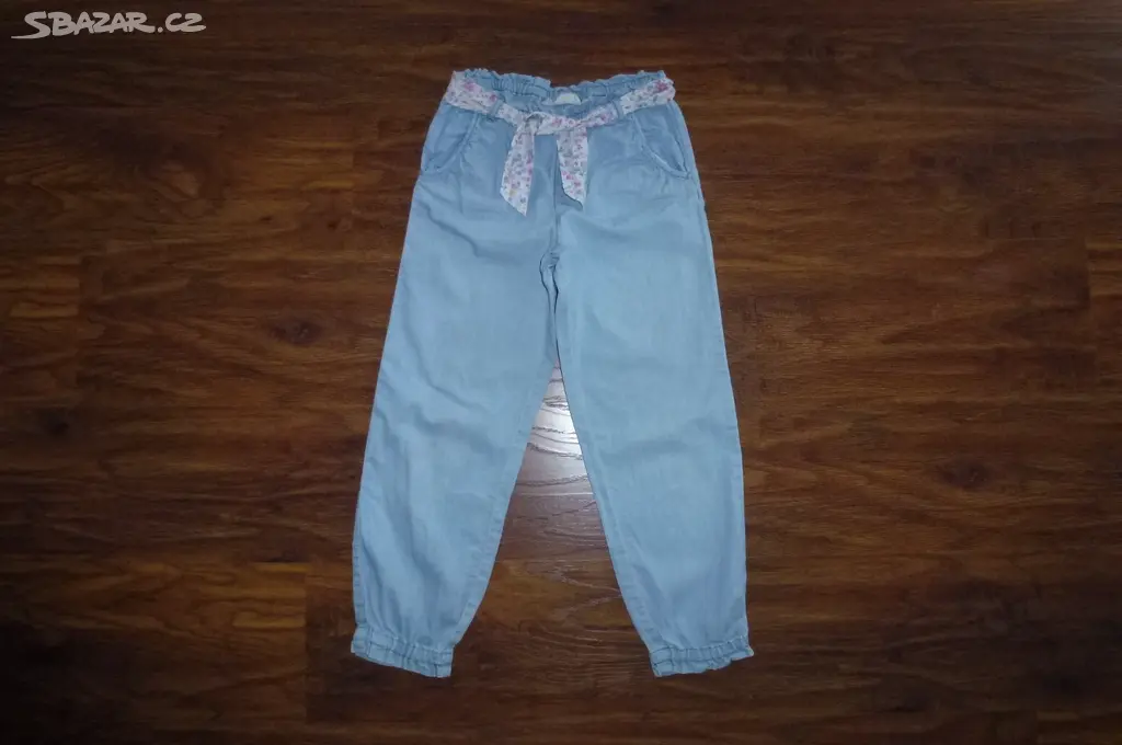 Lehké dívčí kalhoty H&M 122 - Praha, Černý Most - Bazar - Sbazar.cz