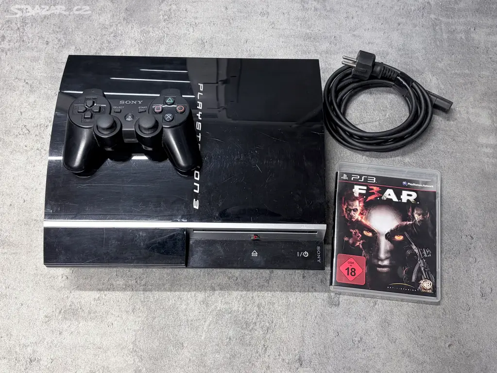- PS3 Sony CechG04 40GB hra F3ar - - Kladno - Bazar - Sbazar.cz