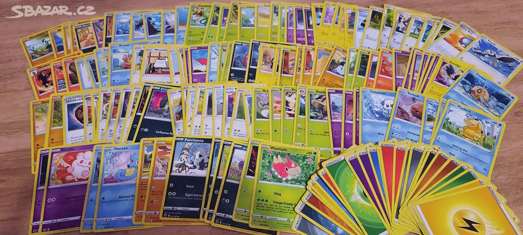 Pokémon karty mix 120 ks - Havlíčkův Brod - Bazar - Sbazar.cz