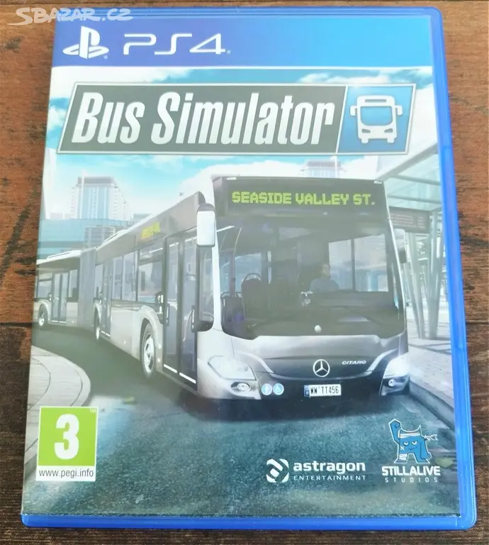 PlayStation 4, PS4 hra Bus Simulator - České Budějovice - Bazar - Sbazar.cz