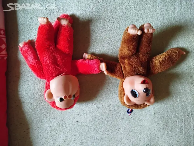 Mončičak mončičaci monchichi - Dětkovice - Bazar - Sbazar.cz