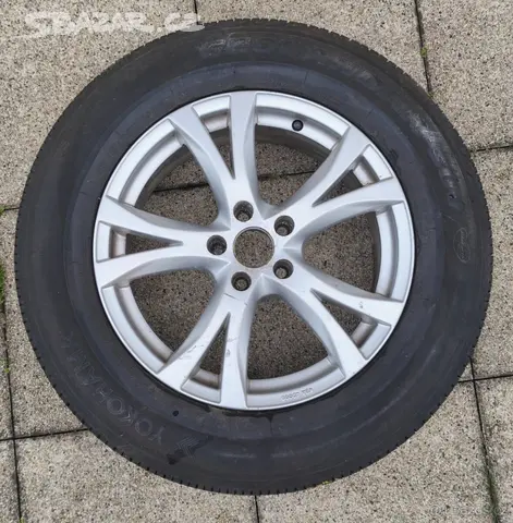 Sada litých kol na Volvo 7.5J x 17 H2, 5x108, ET45 - Chrudim - Bazar ...