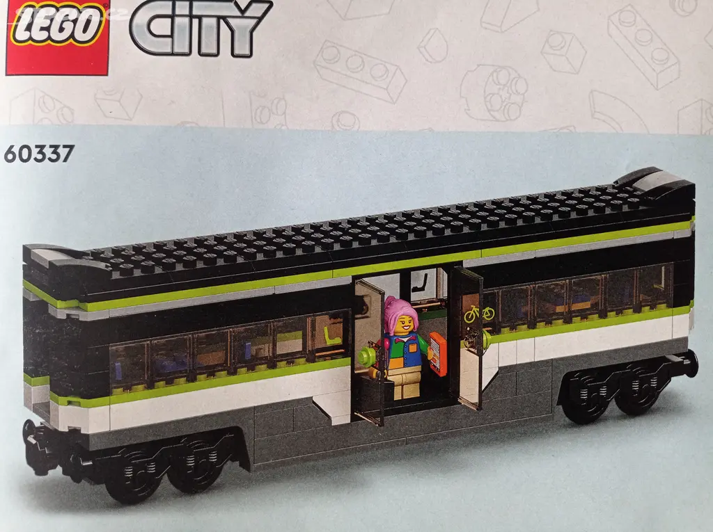 Lego 60337 vlaky, osobní vagón - Havlíčkův Brod - Bazar - Sbazar.cz