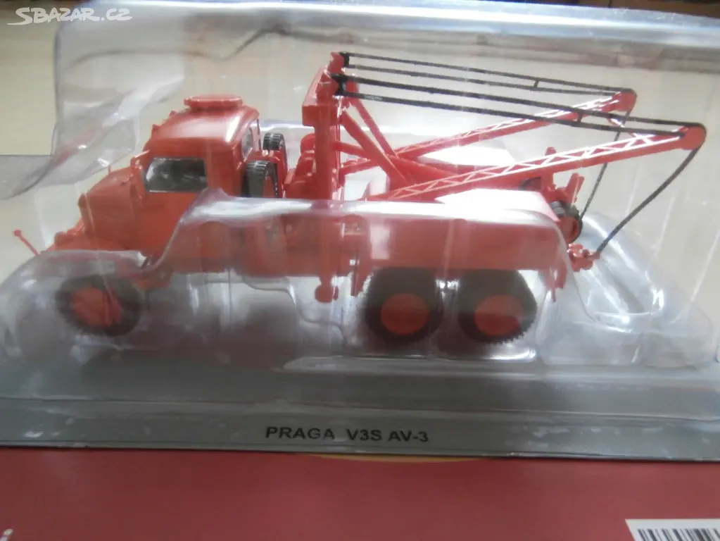 1:43 Praga V3S AV-3 (DeAgostini) - Zlín - Bazar - Sbazar.cz