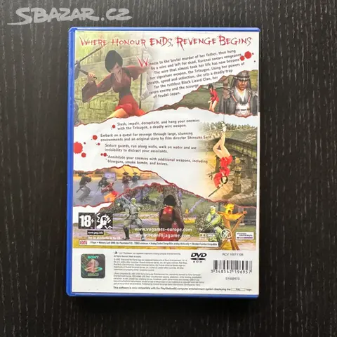 Red Ninja End of Honour hra pro Playstation 2 PS2 - Louny - Bazar ...