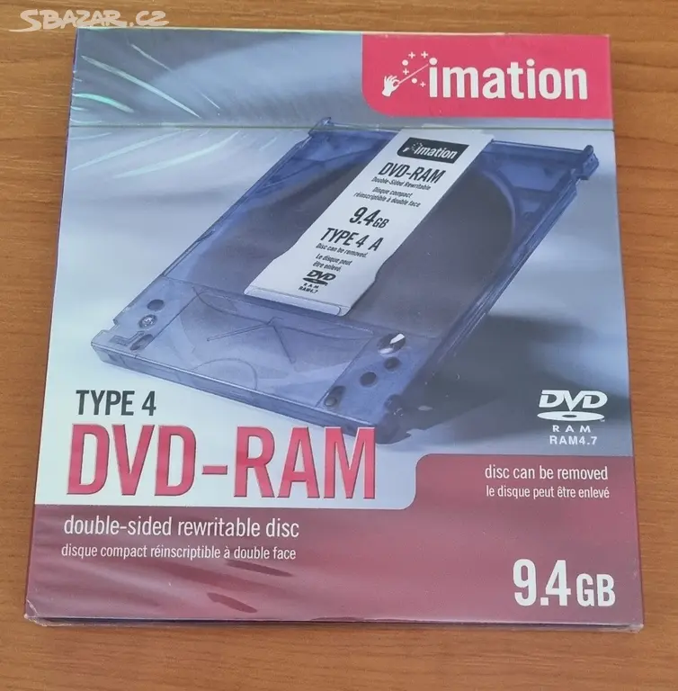Disk DVD-RAM 9.4GB - Praha - Bazar - Sbazar.cz