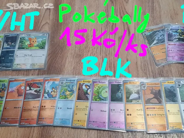 Pokémon karty hity a EX - Havlíčkův Brod - Bazar - Sbazar.cz