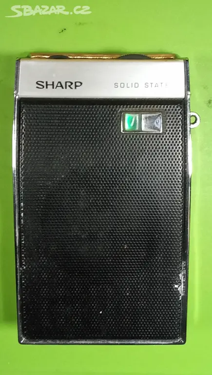 Sběratelské tranzistorové radio Sharp BP-110 AM - Praha, Veleslavín ...