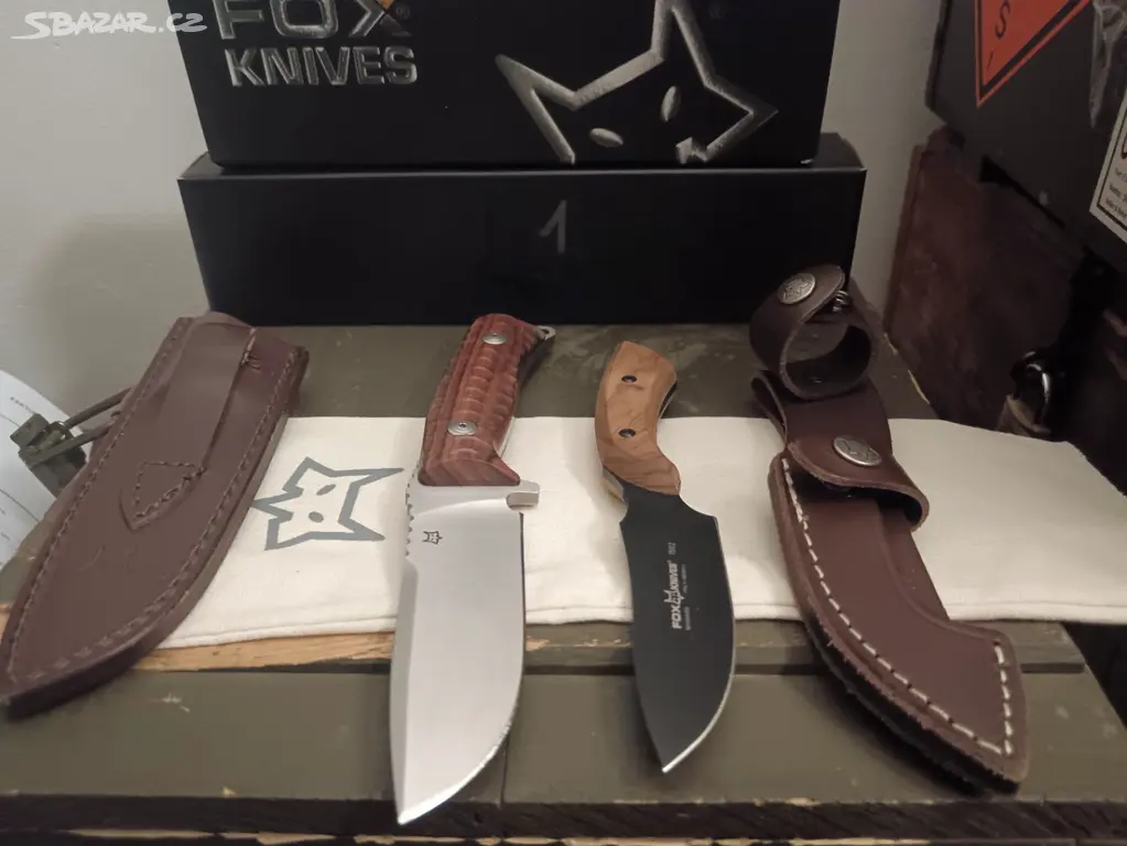 Nůž Fox FX-131 a Euroknife - Praha, Žižkov - Bazar - Sbazar.cz